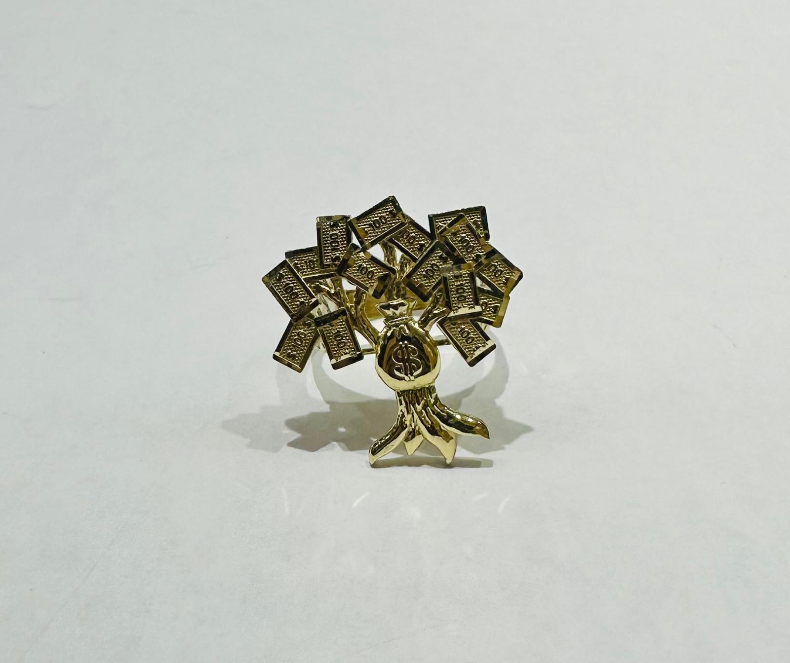 10K GOLD MONEY TREE- WEIGHT: 5.9gm – Saad Fine Jewelers